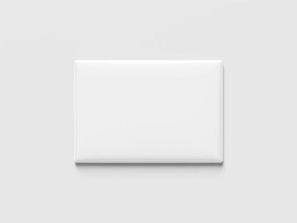 Rectangular Fridge Magnet Mockup Set | Free Mockup