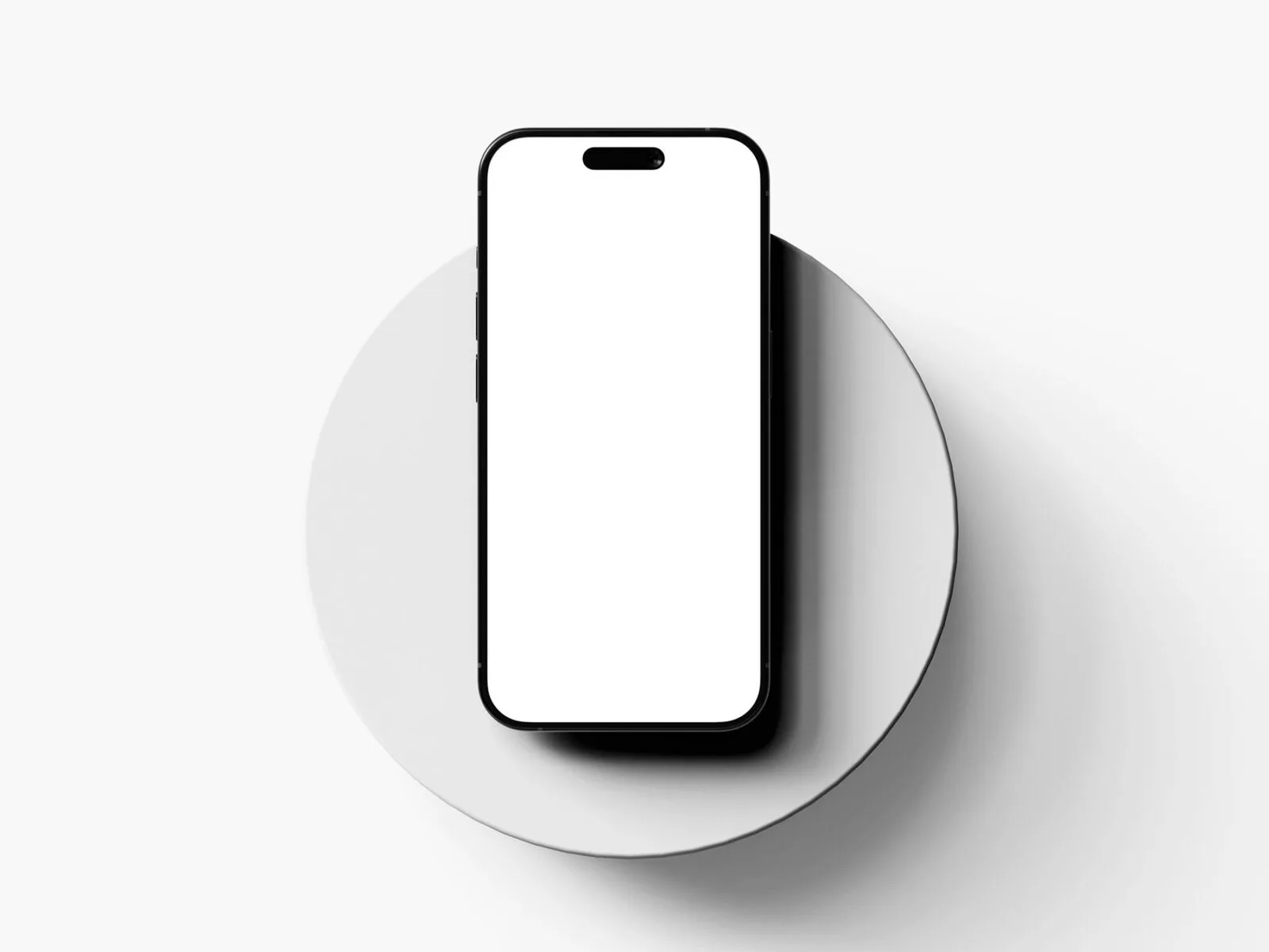 iPhone Screen Mockup – PSD Template | Free Mockup