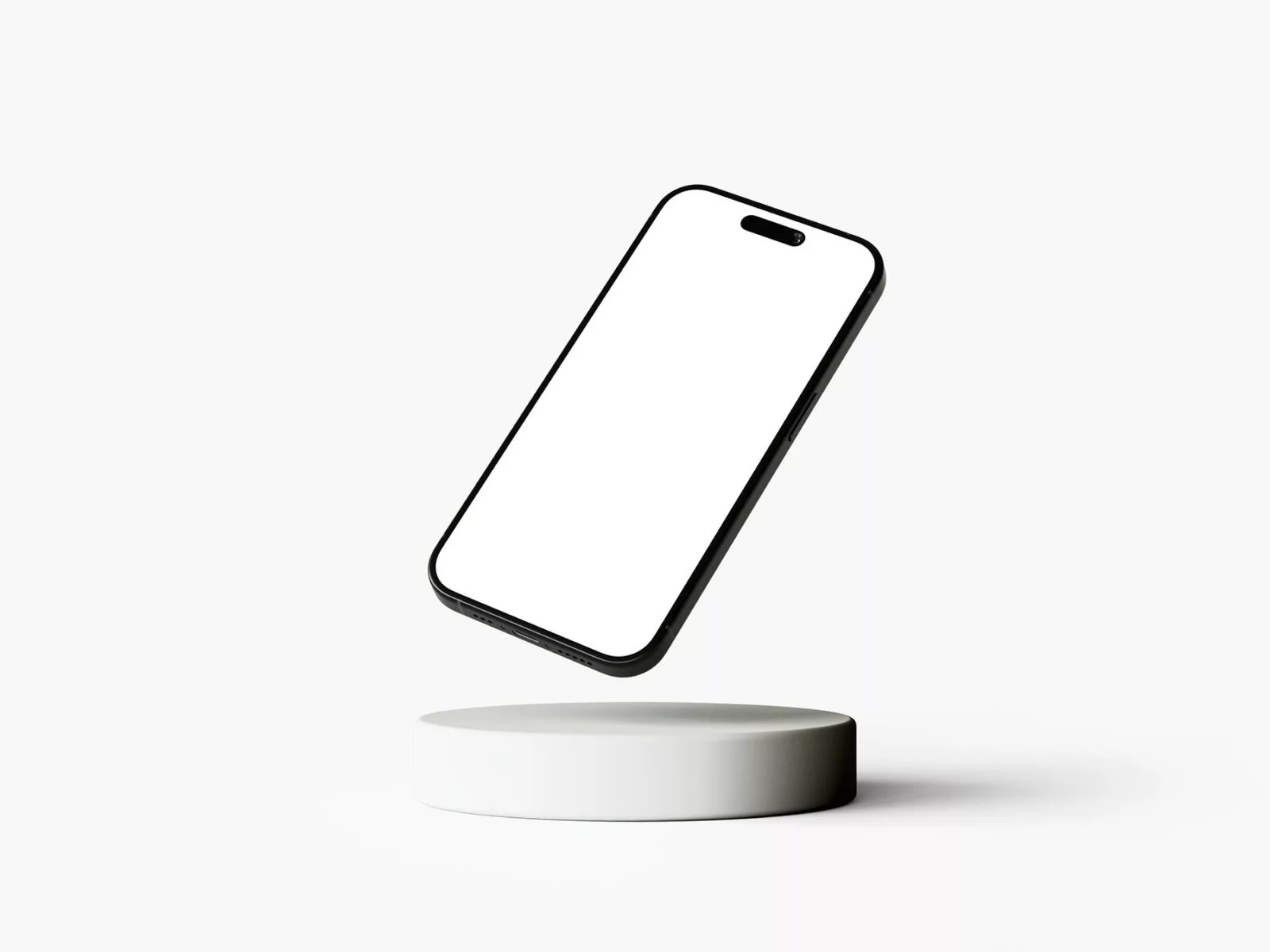 iPhone Screen Mockup – PSD Template | Free Mockup