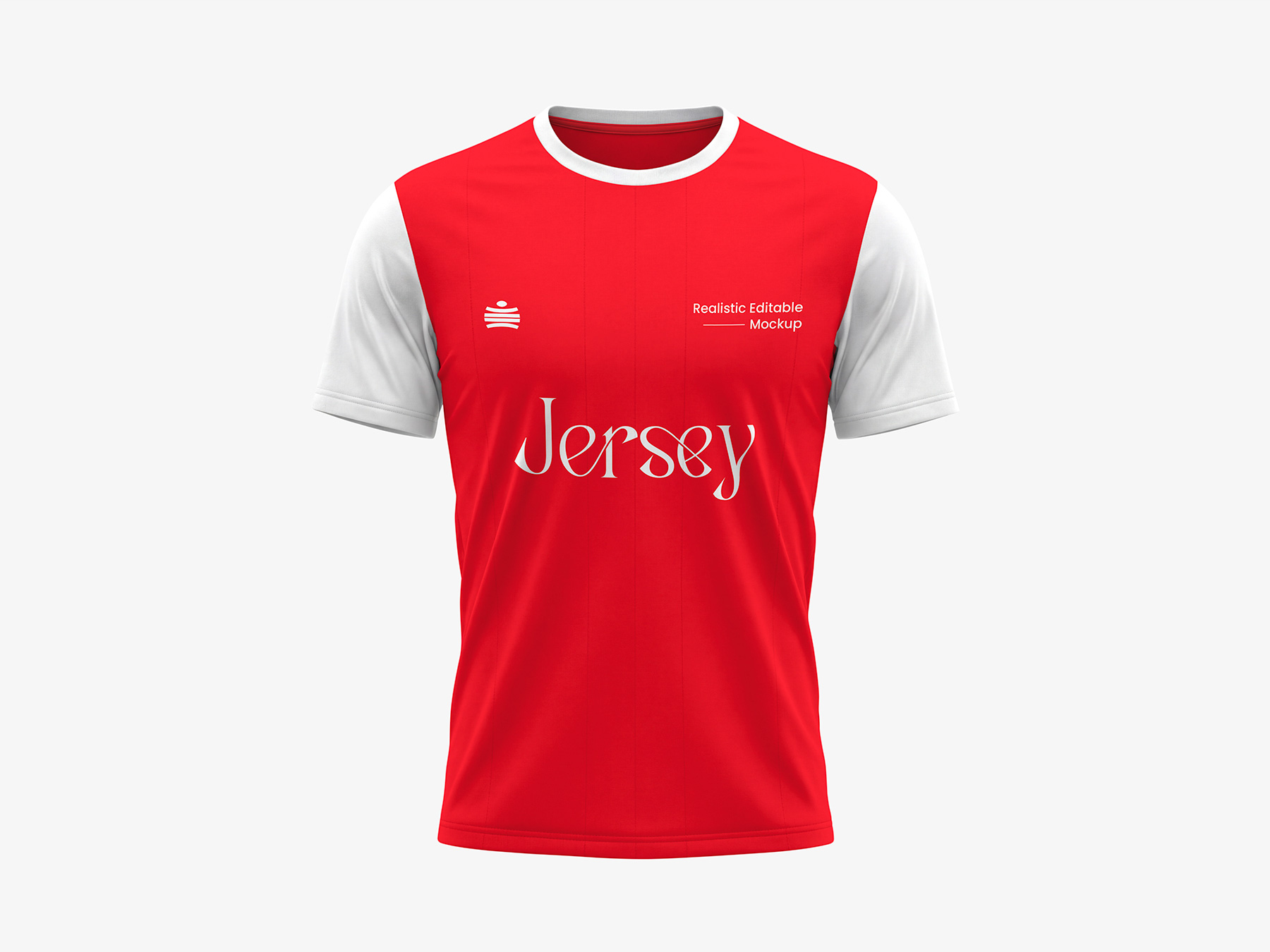 Free Soccer Jersey Sports T-Shirt Mockup