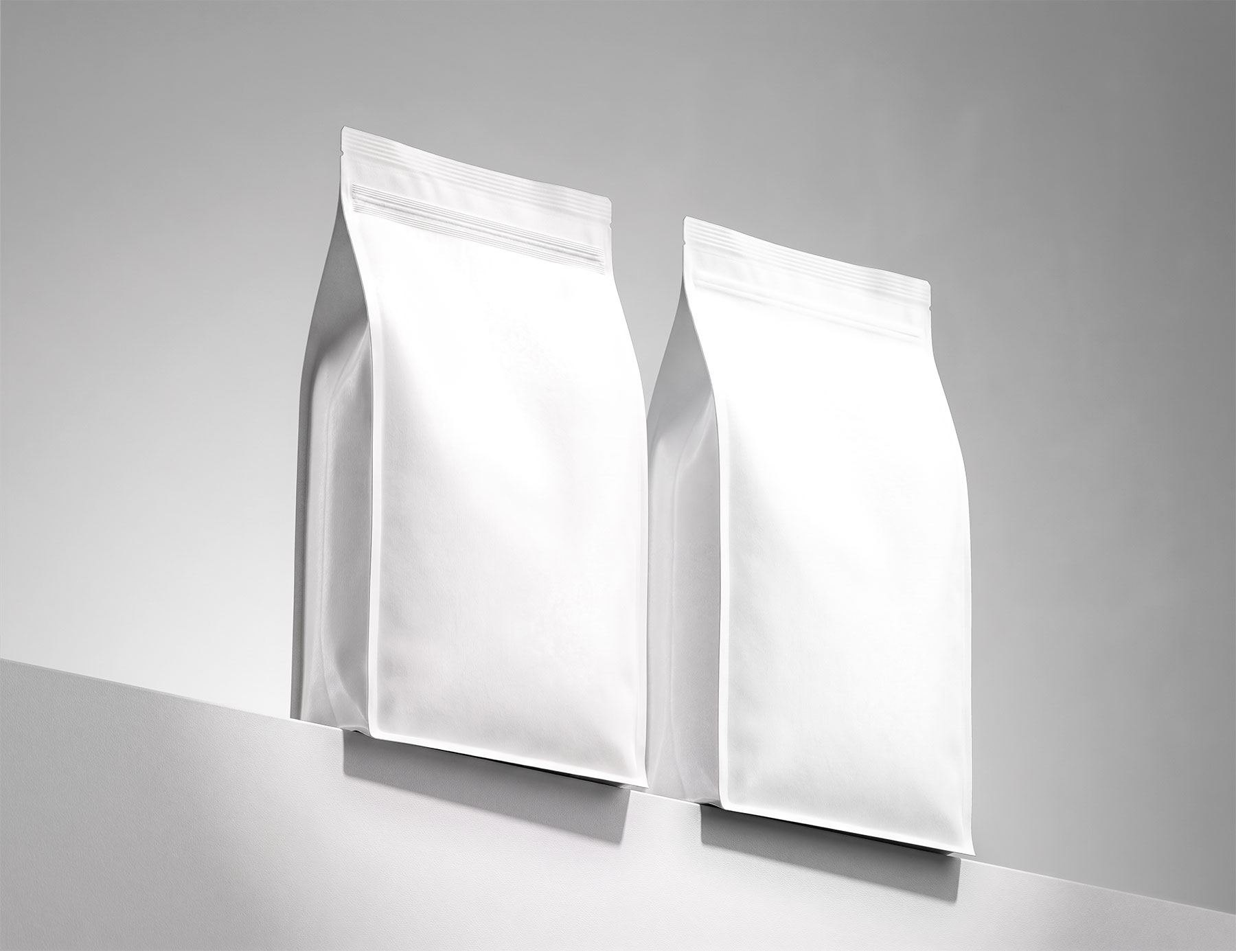 Free Stand-Up Pouch Mockup – Coffee & Food Packaging Display | The Free ...